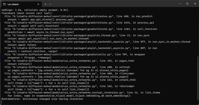 Stable Diffusion WebUIで CheckpointやLoRAが読み込めない!? - はばねろグルーヴ