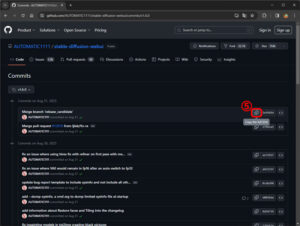 Stable Diffusion WebUIをダウングレード する - はばねろグルーヴ