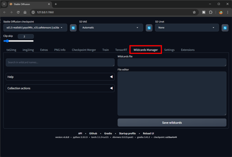 プロンプトで悩 んでいる人必見! 初心者にも使ってほしい「sd-dynamic-prompts」：第二回「 ワイルドカード